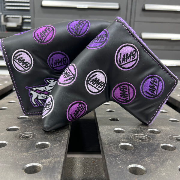 Voltage Putter Cover - Purple - Lamb Crafted